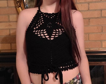 Crochet Pentagram Top | Etsy