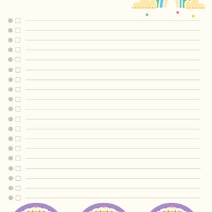 Pastel Rainbow to Do List Printable, to Do List Printable, Rainbow to ...