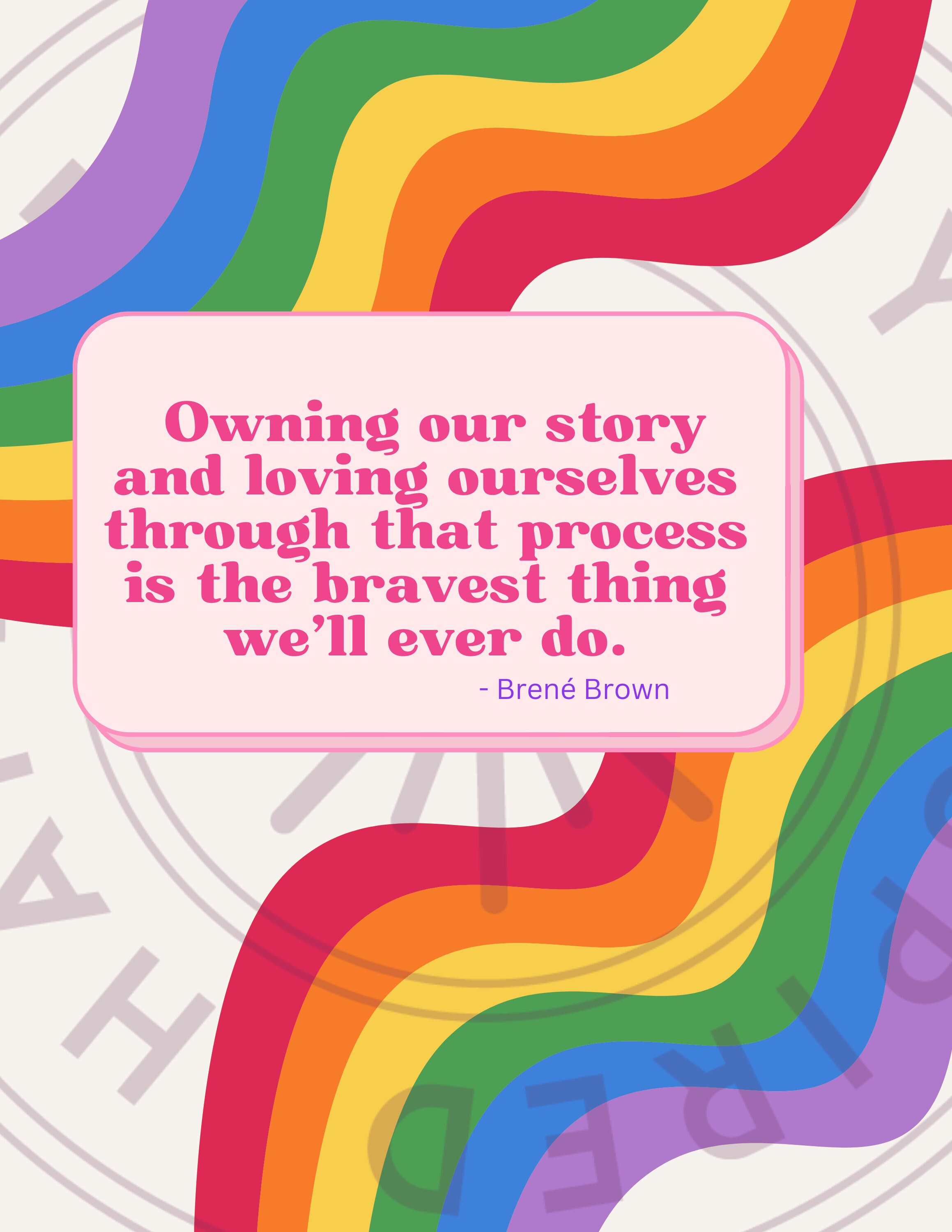 Bundle of Rainbow Pride Printable Signs, Pride Art, Printable Pride Art ...