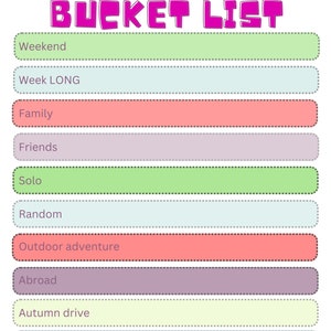 Vacation Bucket List Printable, Vacation Ideas, Vacation Wish List ...