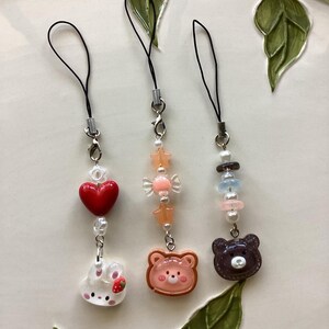 Cute Kawaii Charms |cute Phone Charms| Cute Charms - Etsy