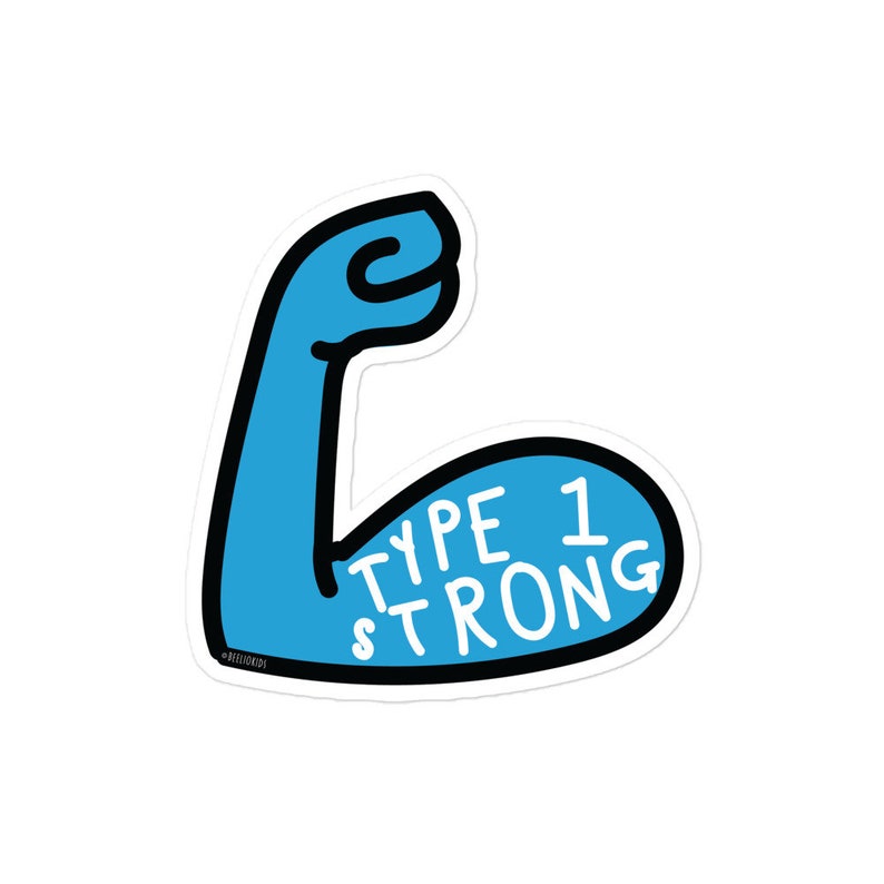 Stickers Paper & Party Supplies Paper T1D Decal Kids Stickers Medical ...
