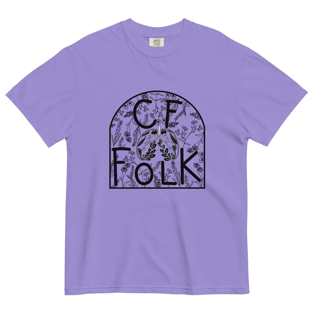 CF Folk Cystic Fibrosis T-shirt for Adults - Beelio T-shirt for Cystic ...