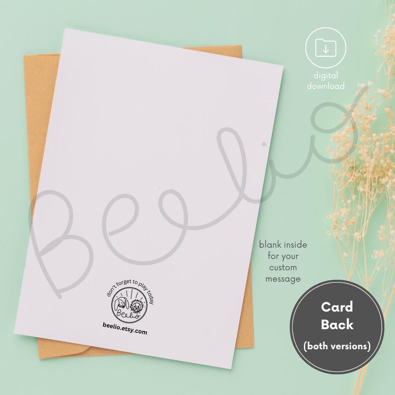 Printable Get Well Greeting Card - Surgery Recovery Greeting Card for ...