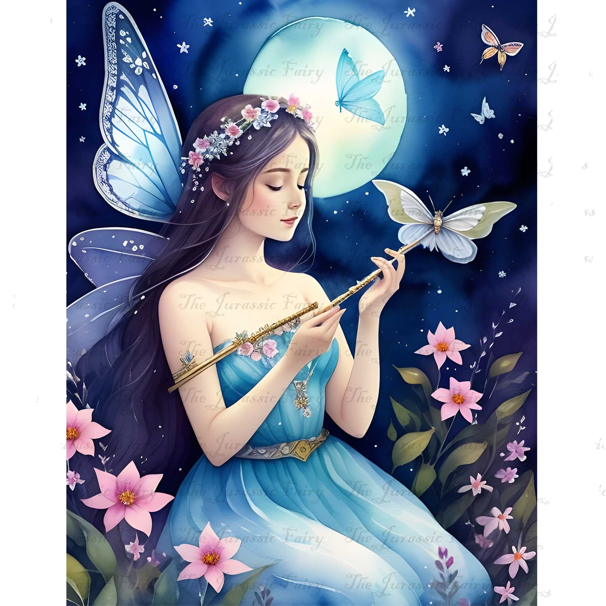 Musical Fairy Printables / Digital Kit 30 Fairies Playing Musical ...