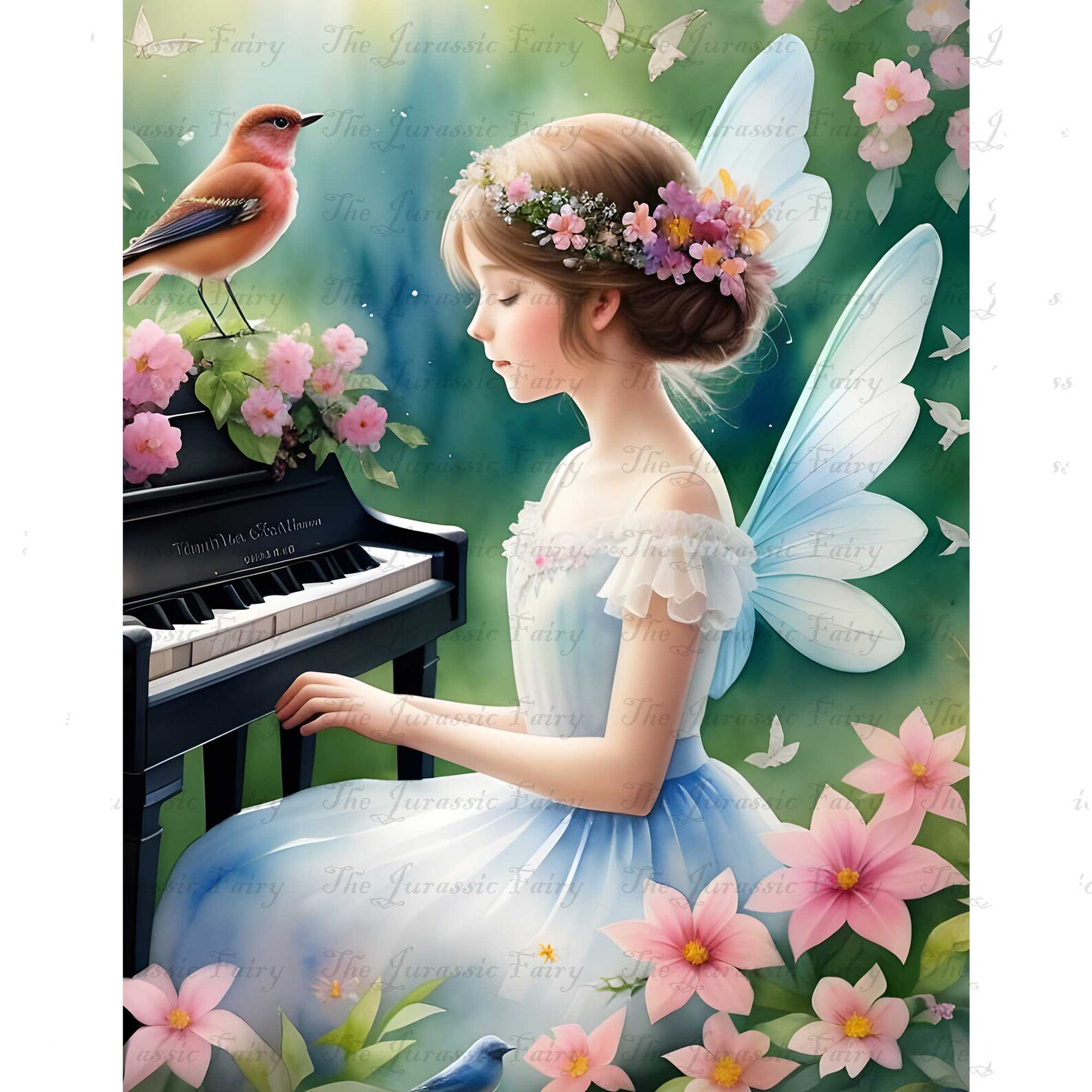 Musical Fairy Printables / Digital Kit 30 Fairies Playing Musical ...