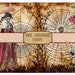 Set of 10 Vintage Style Halloween Masquerade A4 Digital Scrapbook ...