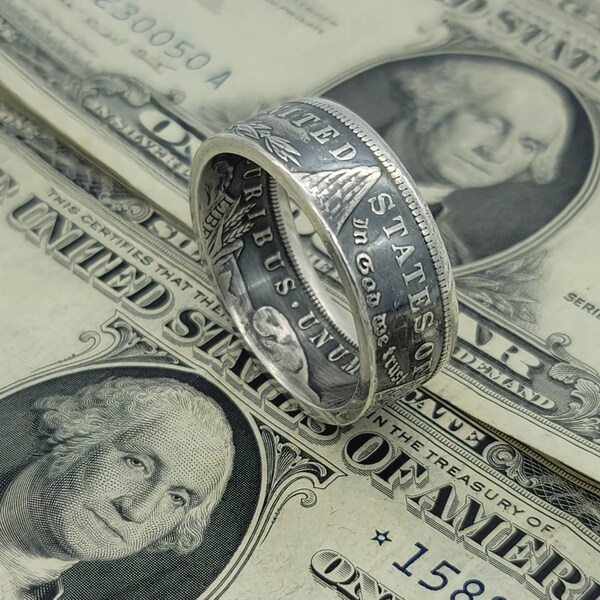 Dollar Coin Ring - Etsy