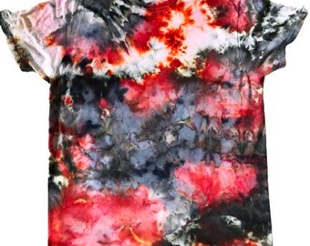 Red Tie Dye | Etsy