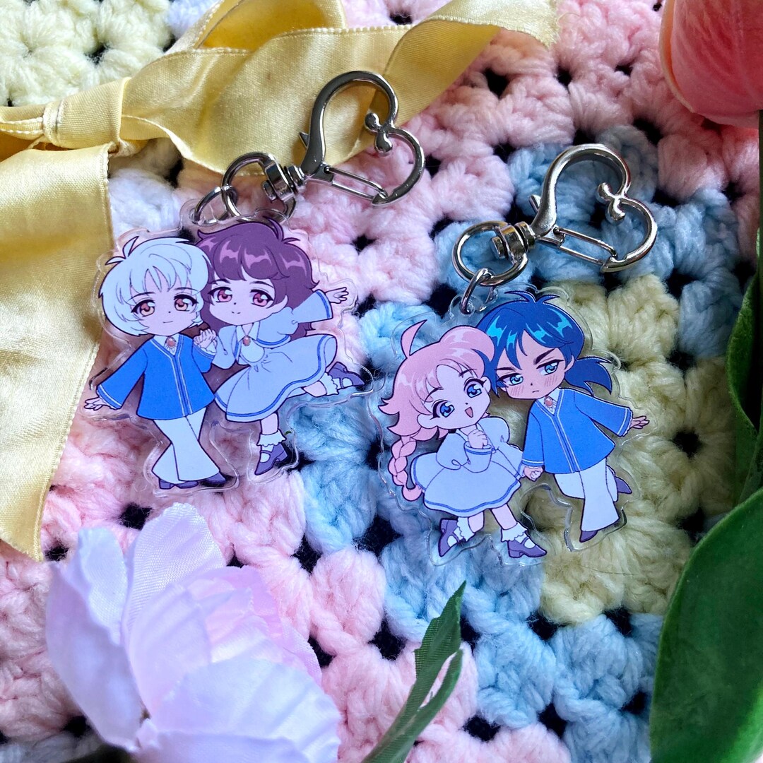 PTT Chibi Couple Keycahins - Etsy