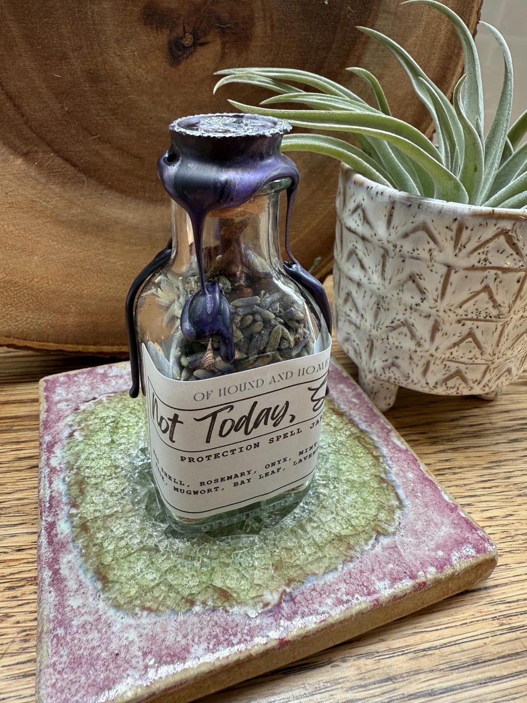 Not Today, Satan | Protection Spell Jar Kit | Modern Witch - Etsy