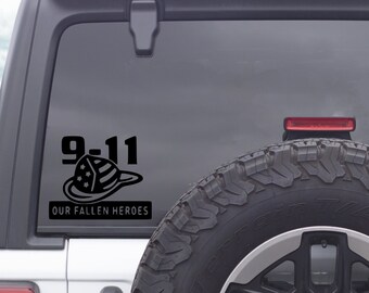 Fallen Hero Decal - Etsy