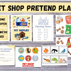 Pet Shop Dramatic Play, Pretend Play, Classroom Dramatic Play, Home ...