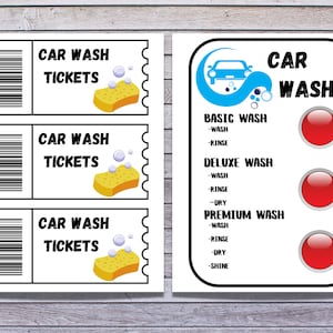 Mechanic and Car Wash Dramatic Play, Pretend Play, Classroom Dramatic ...