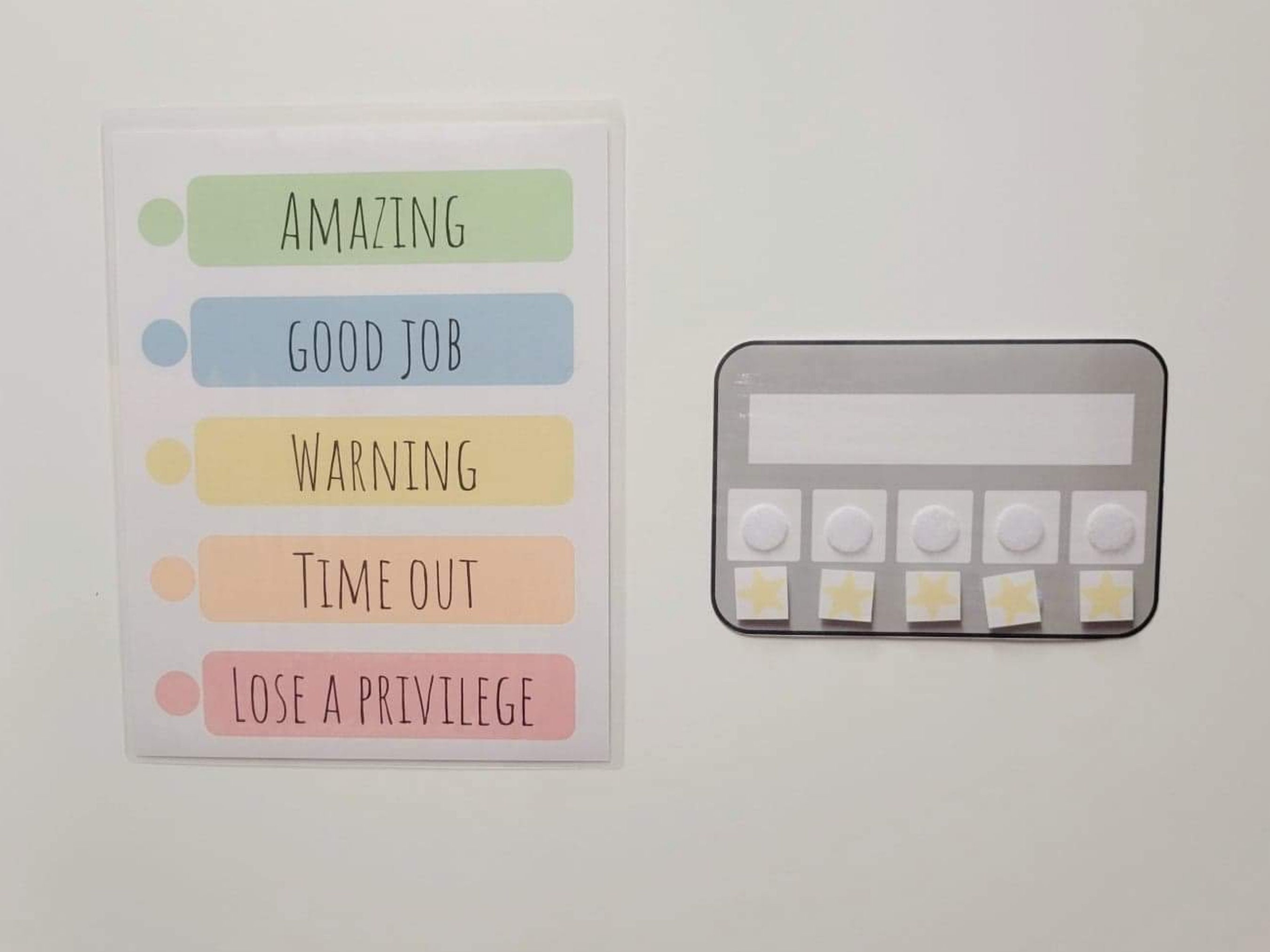 Personalized Behavior Reward Chart - Etsy