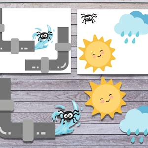 Spider Themed Preschool Bundle, Printable Activity, Preschool Printable ...