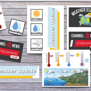 Weather Station Dramatic Play, Pretend Play, Classroom Dramatic Play ...