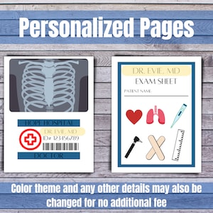 Personalized Doctor Dramatic Play, Pretend Play, Classroom Dramatic ...