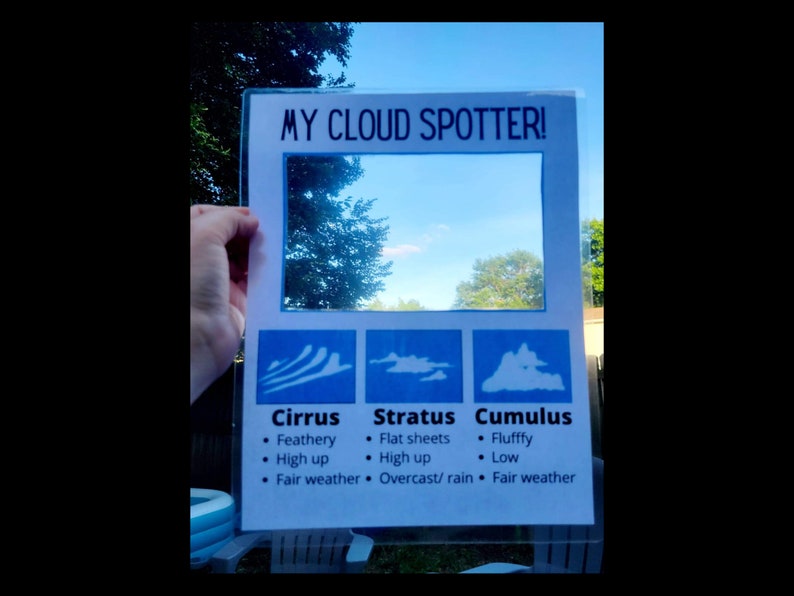 Cloud Identification Guide: Nature Finder, Homeschool Material (digital ...