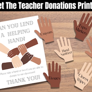 Meet the Teacher Printable, Classroom Management Printable, Back to ...