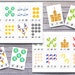 Printable Clip Cards Bundle, Montessori Counting Cards, Clip Cards ...