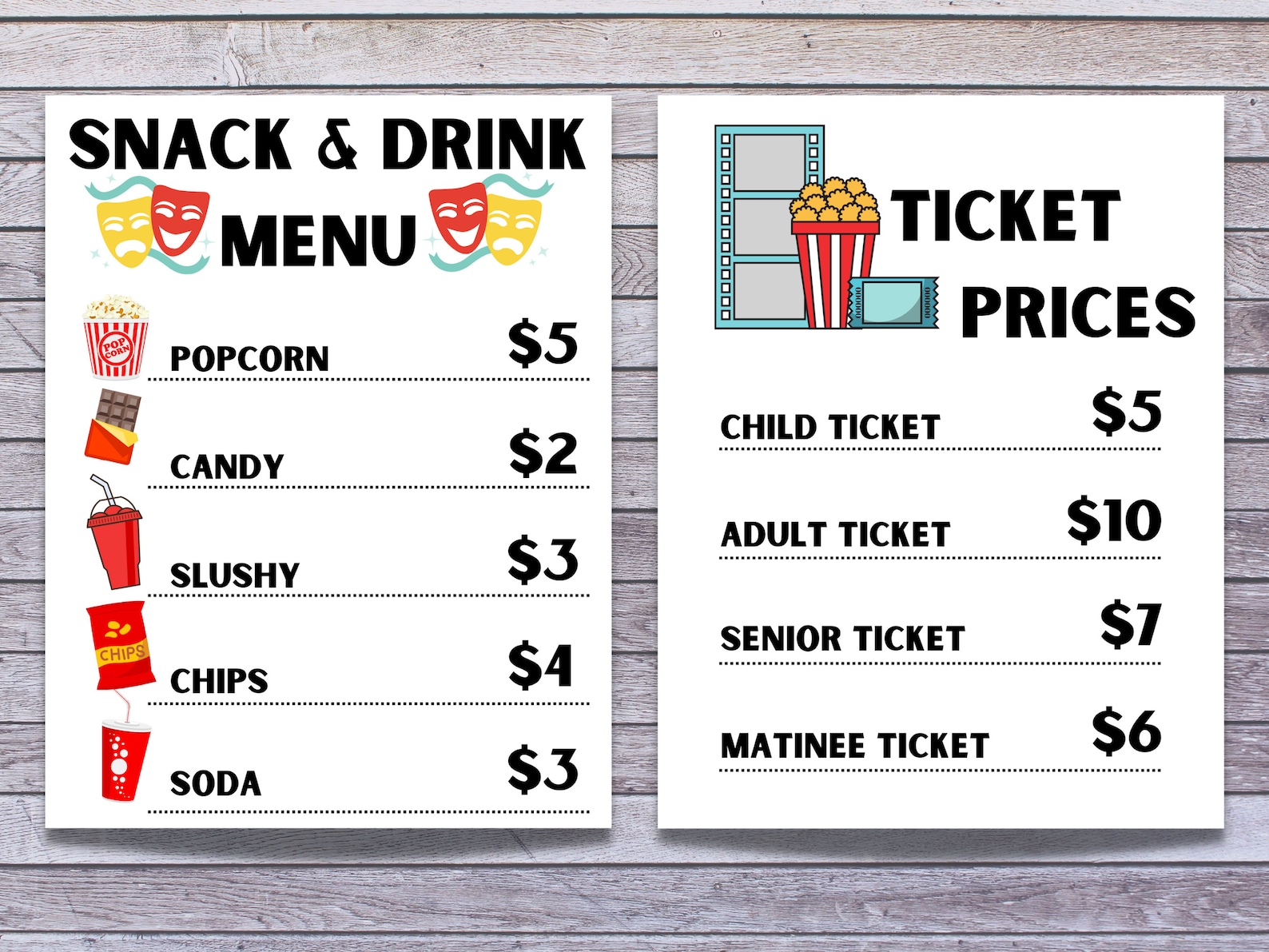 Movie Theater Dramatic Play, Pretend Play, Classroom Dramatic Play ...