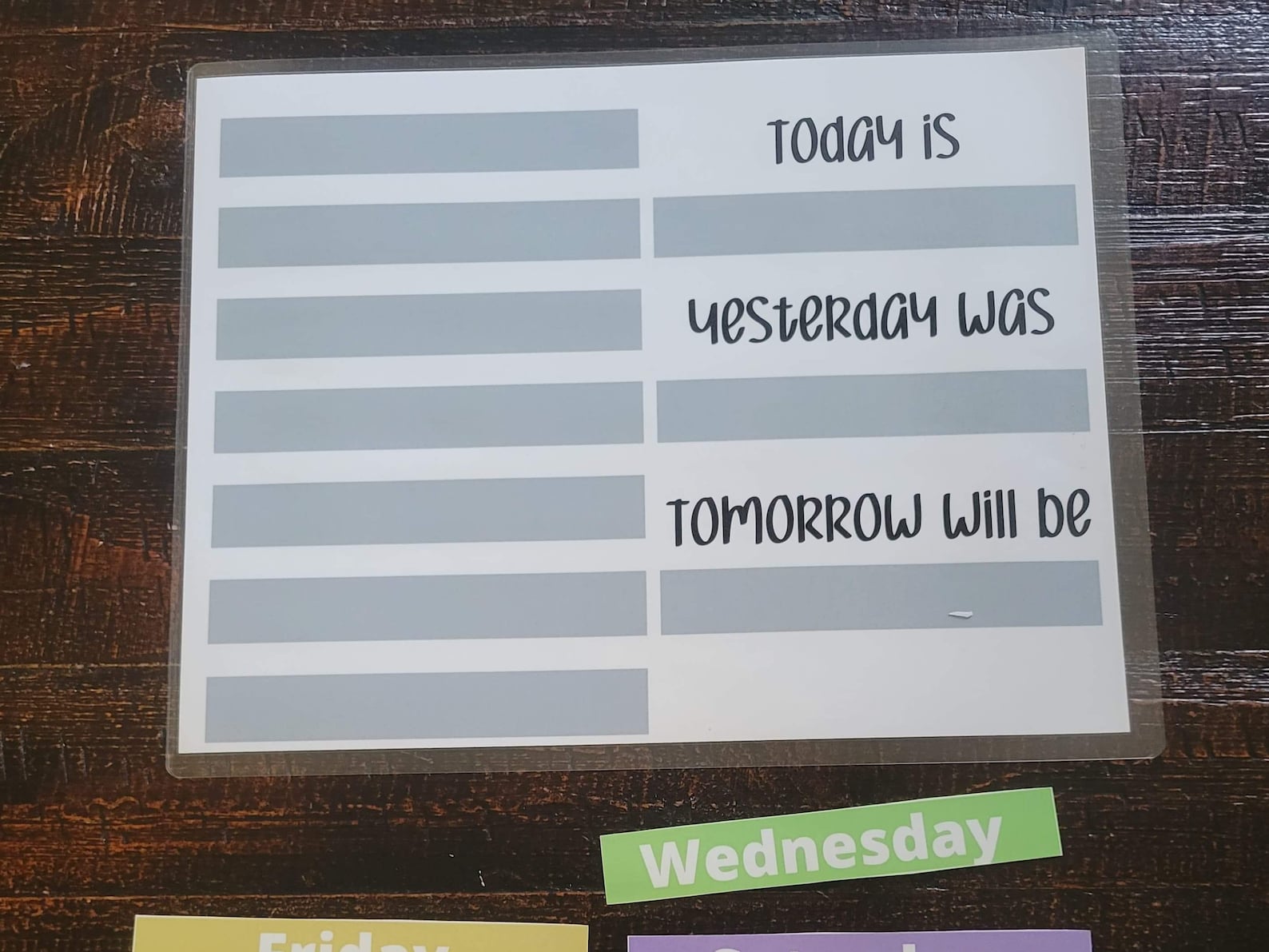 Printable Days of the Week Activity Toddler Busy Book Pages - Etsy