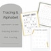 Preschool Morning Menu Bundle, Pre K Printable Worksheets, Kindergarten ...