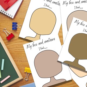 Social Emotional Play-doh Mats, Fine Motor Practice, Social Skills ...