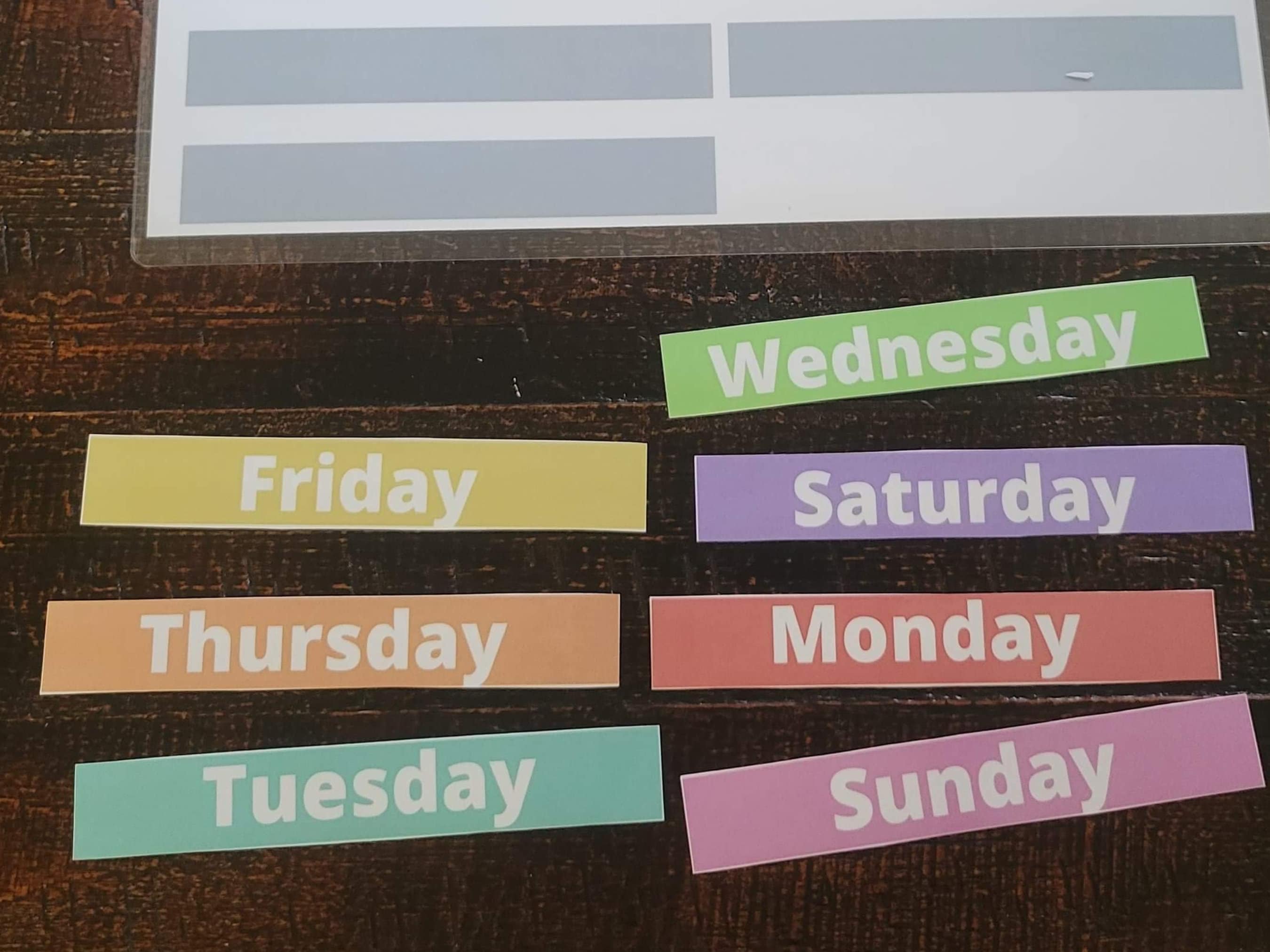 Printable, Days of the Week Activity, Toddler Busy Book Pages, Learning ...
