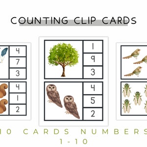 Nature Themed Preschool/ Kindergarten Learning Bundle, Nature Printable ...