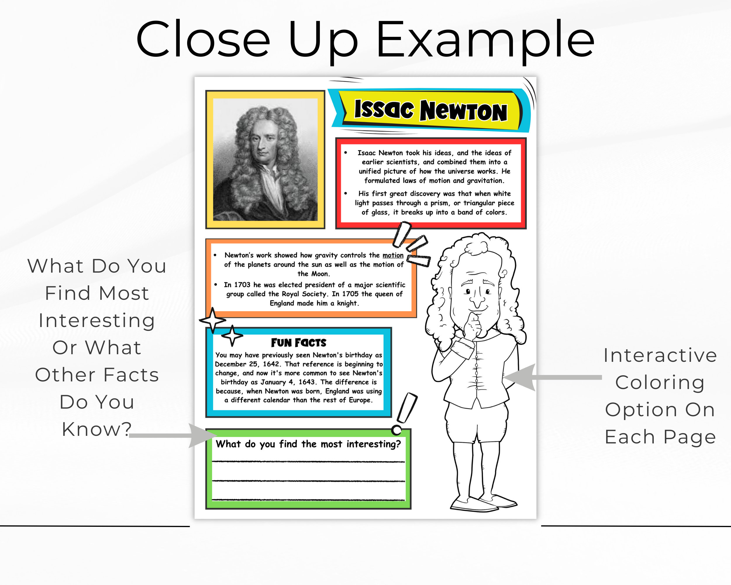 Scientists and Inventors Unit Study: Science STEM Worksheets (PDF) - Etsy