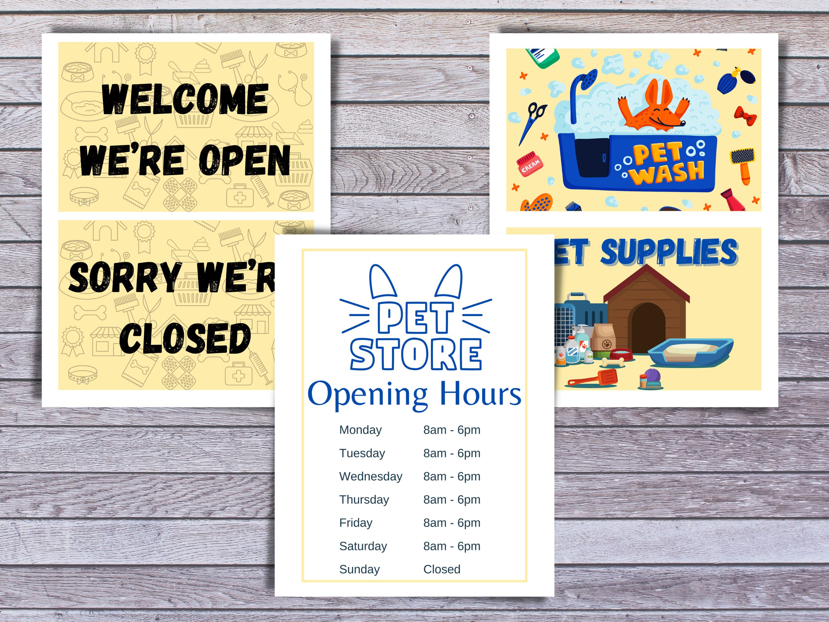 Pet Shop Pretend Play Printable: Classroom & Home (digital Download) - Etsy