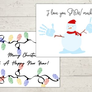Christmas Hand Print Art Printable, Christmas Toddler Activity, Toddler ...