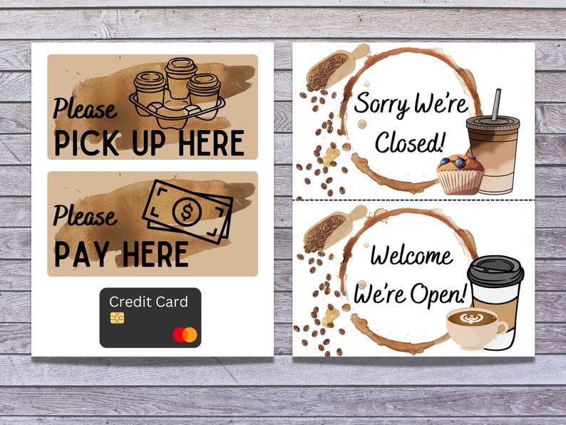 Coffee Shop Dramatic Play Pretend Play Classroom Dramatic - Etsy