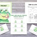 Frog Themed Preschool Bundle, Printable Activity, Preschool Printable ...