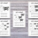 Spider Themed Preschool Bundle, Printable Activity, Preschool Printable ...