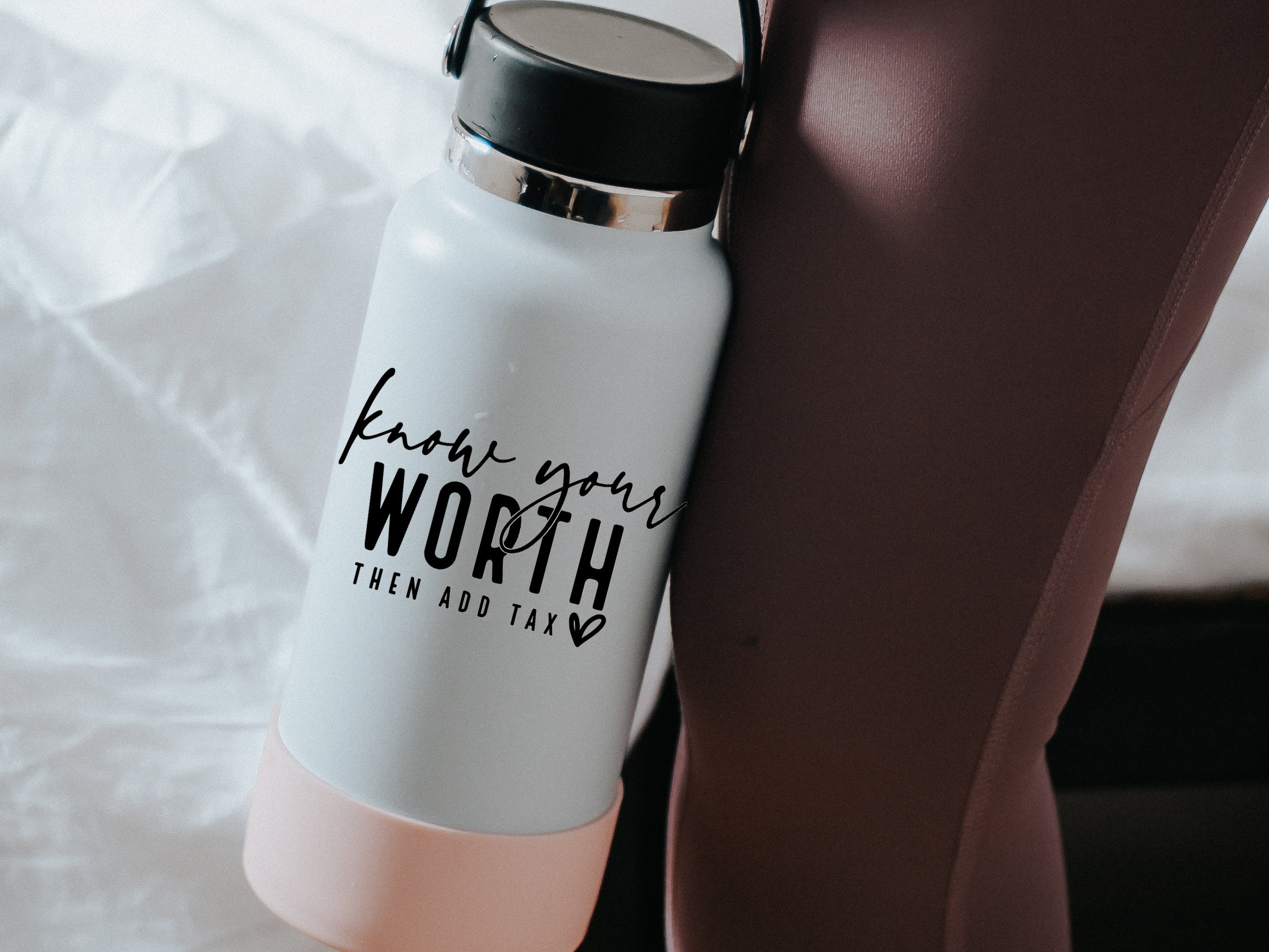 Know Your Worth Sticker Mental Health Bumper Sticker Mental - Etsy