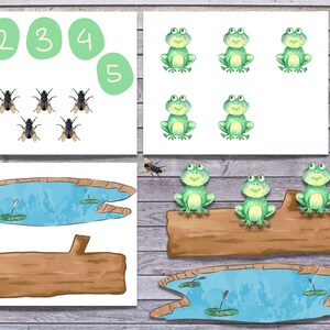 Frog Themed Preschool Bundle, Printable Activity, Preschool Printable ...
