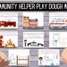 Community Helpers Playdough Mats: Fine Motor Skills Activity (printable ...