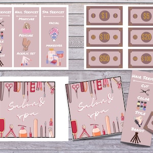 Salon and Spa Dramatic Play, Pretend Play, Classroom Dramatic Play ...