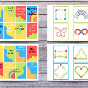 Calm Down Corner Kit for Kids With Mindfulness Breathing Cards ...
