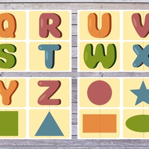 Animal Themed Matching Cards Bundle, Toddler Matching Activity ...