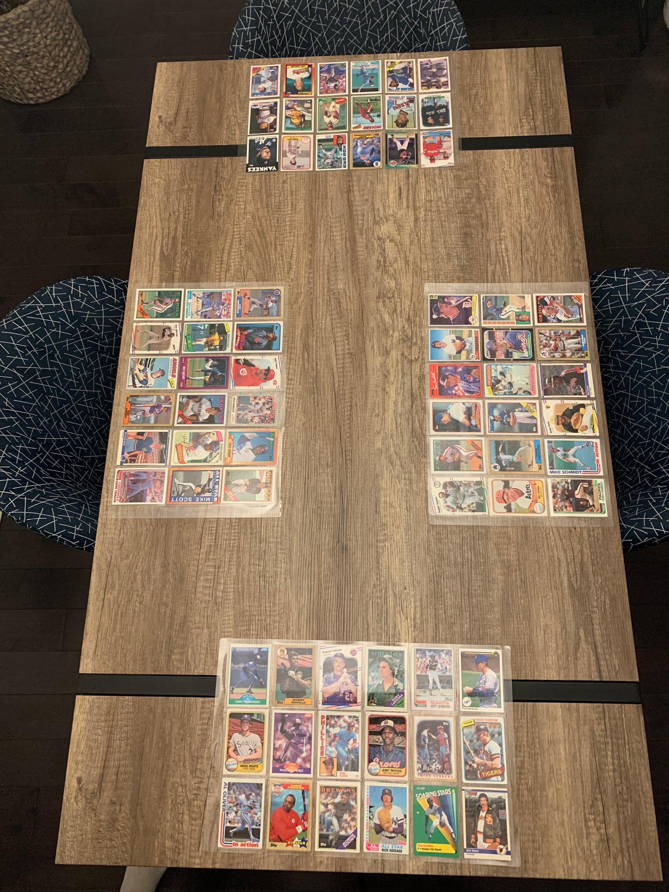 Baseball Card Placemats - Etsy