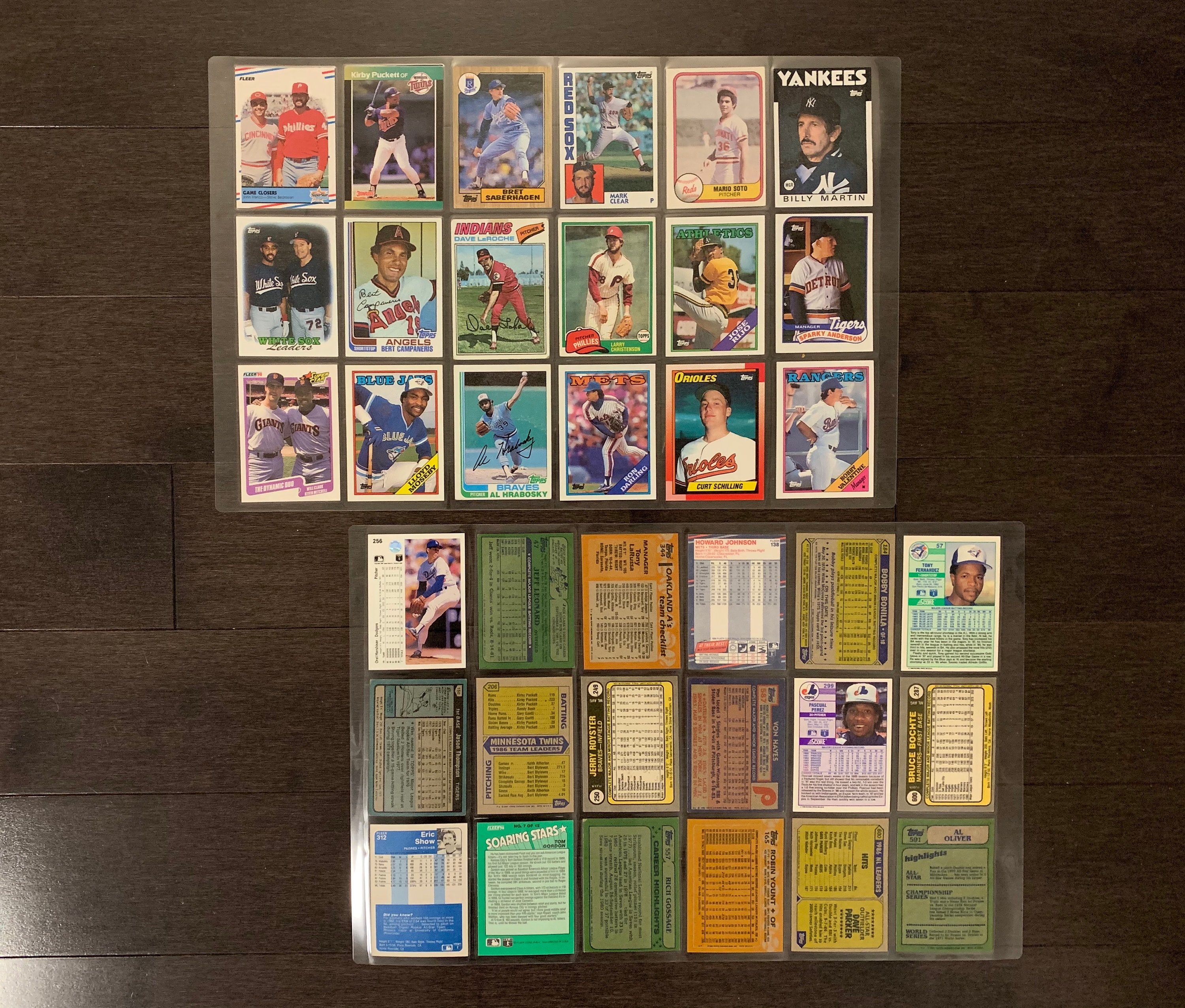 Baseball Card Placemats - Etsy