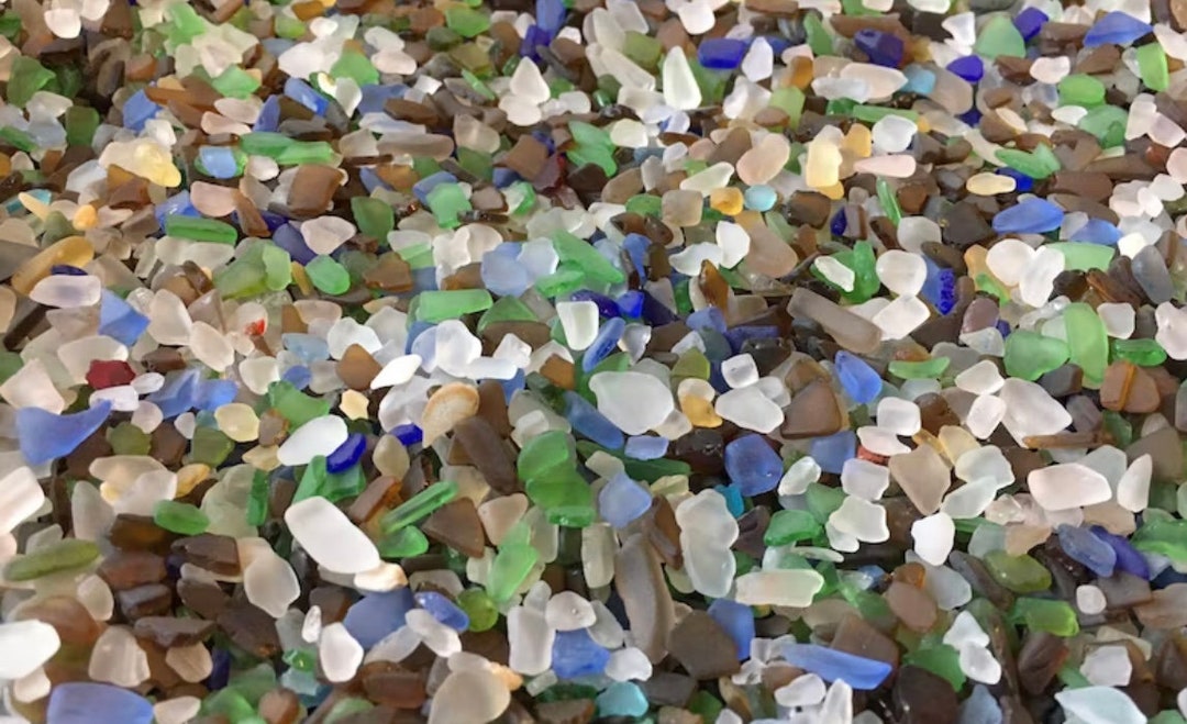 Extra Small Micro Authentic Beach Glass From Lake Erie (20-60 Pieces ...