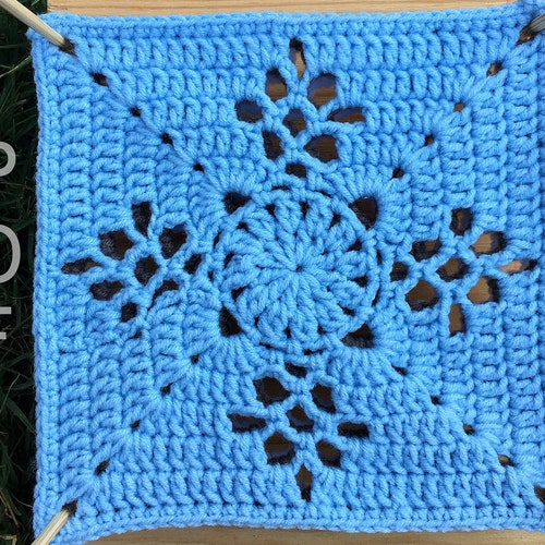 Crochet Diamond Granny Square PDF Pattern - Etsy