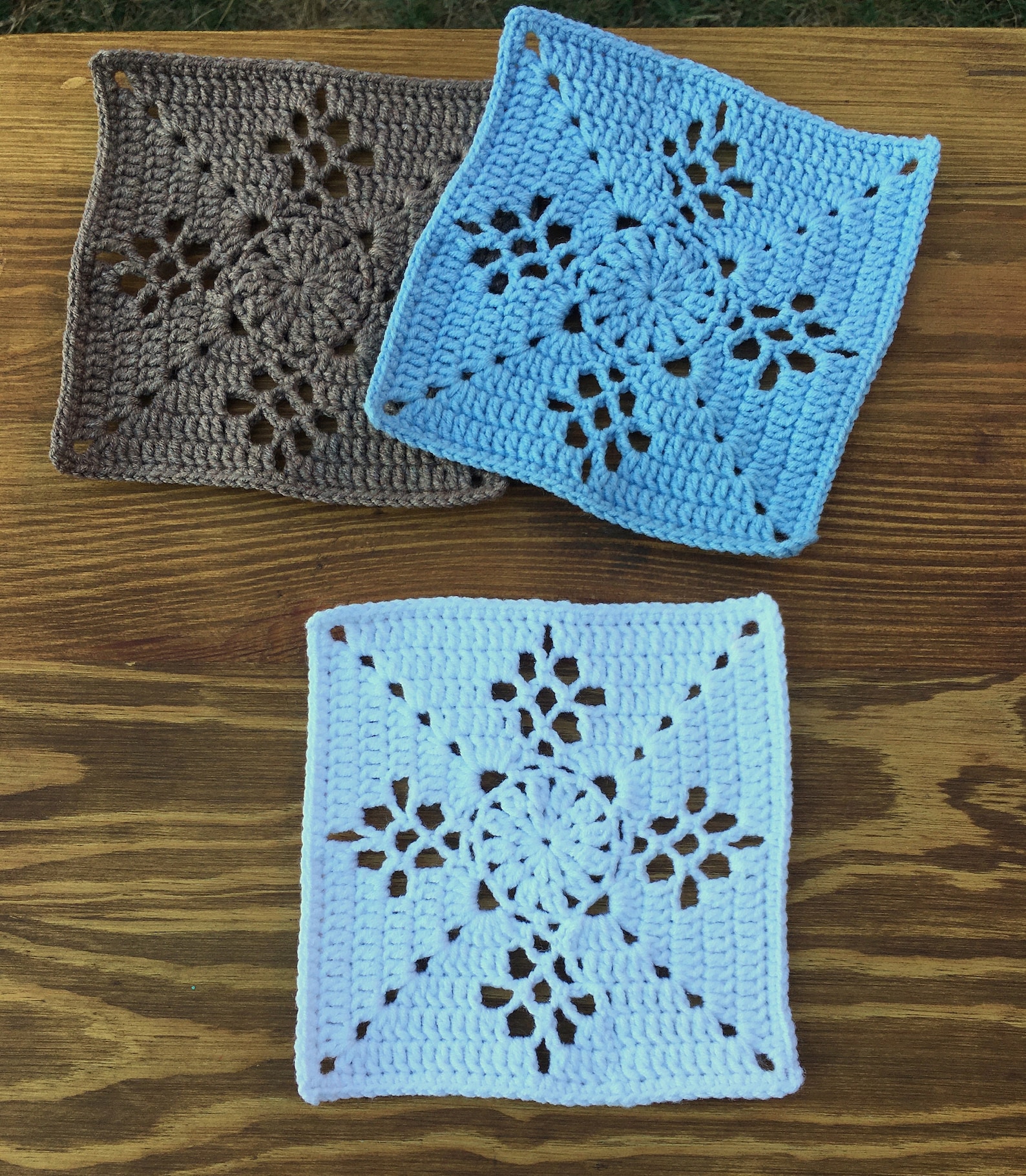 Granny Square Pattern Victorian Lattice Square CROCHET - Etsy