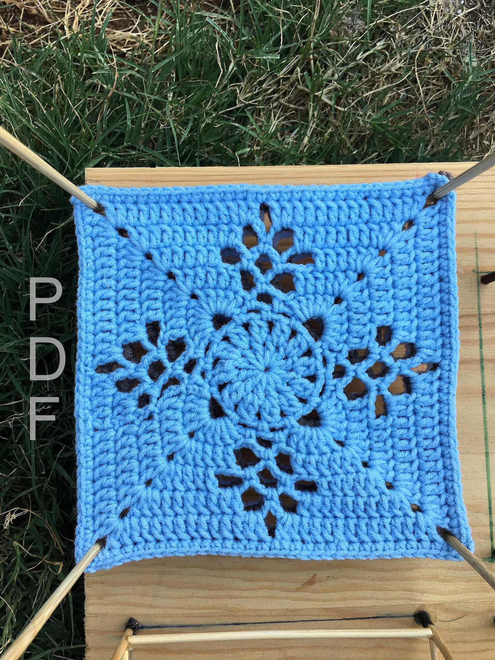 Granny Square Pattern Victorian Lattice Square CROCHET - Etsy UK