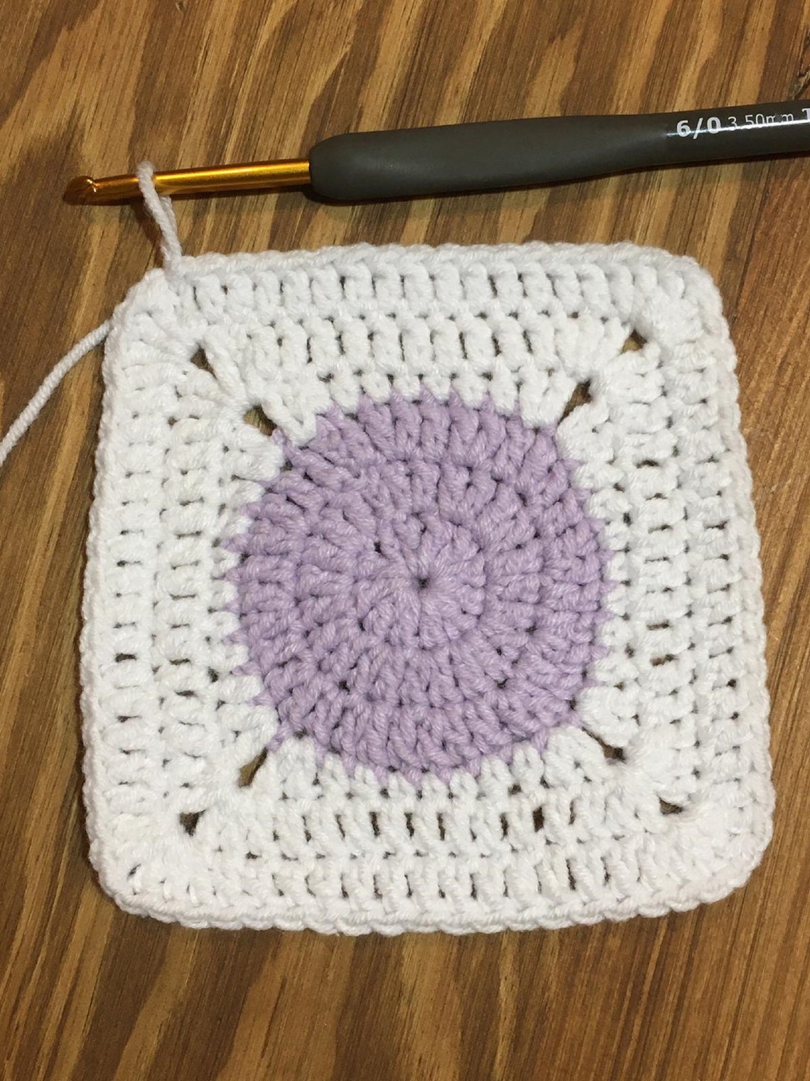 Circle to Square Pattern, Granny Square Blanket Pattern, CROCHET ...